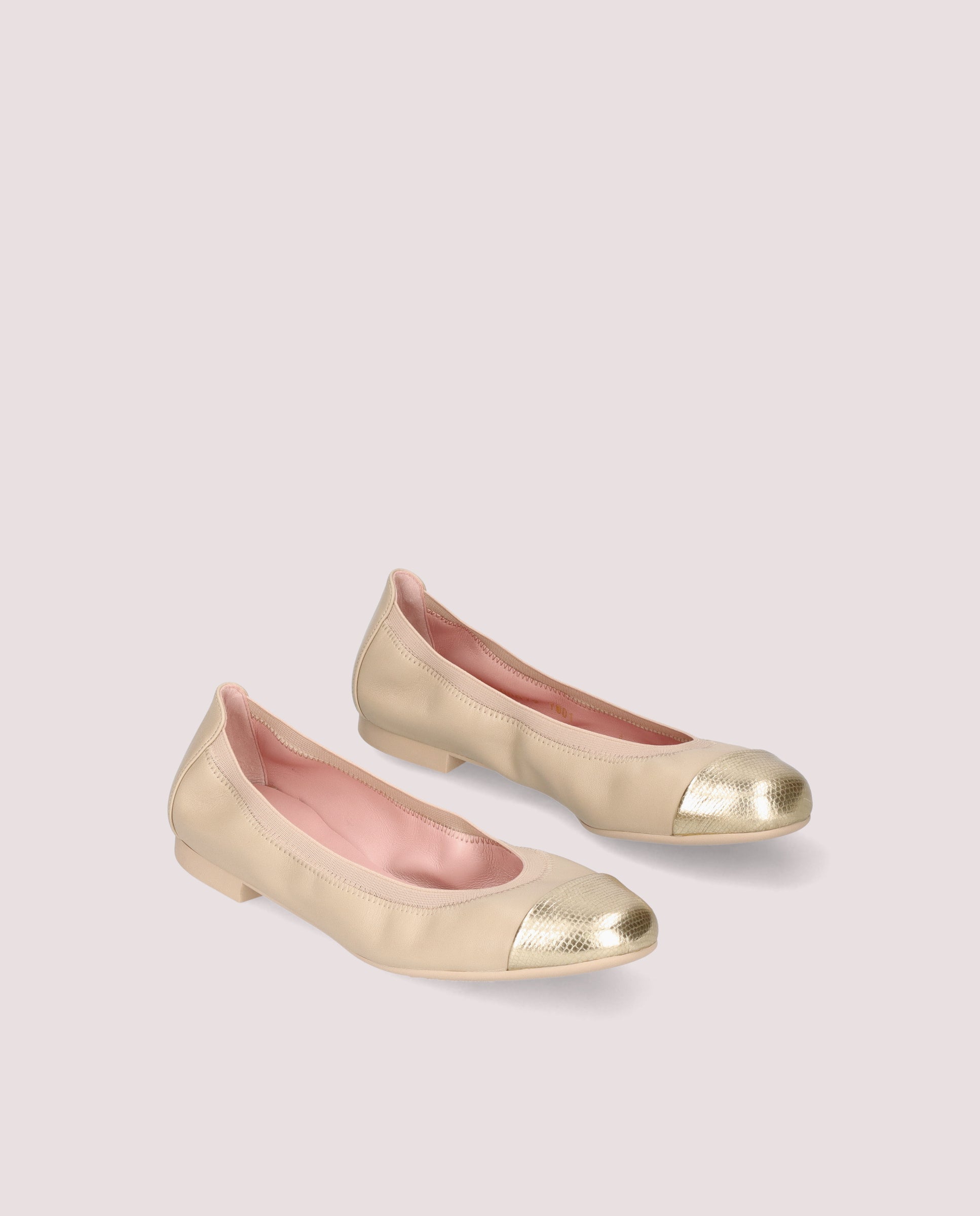 Bailarinas Shirley Beiges Piel | Pretty Ballerinas