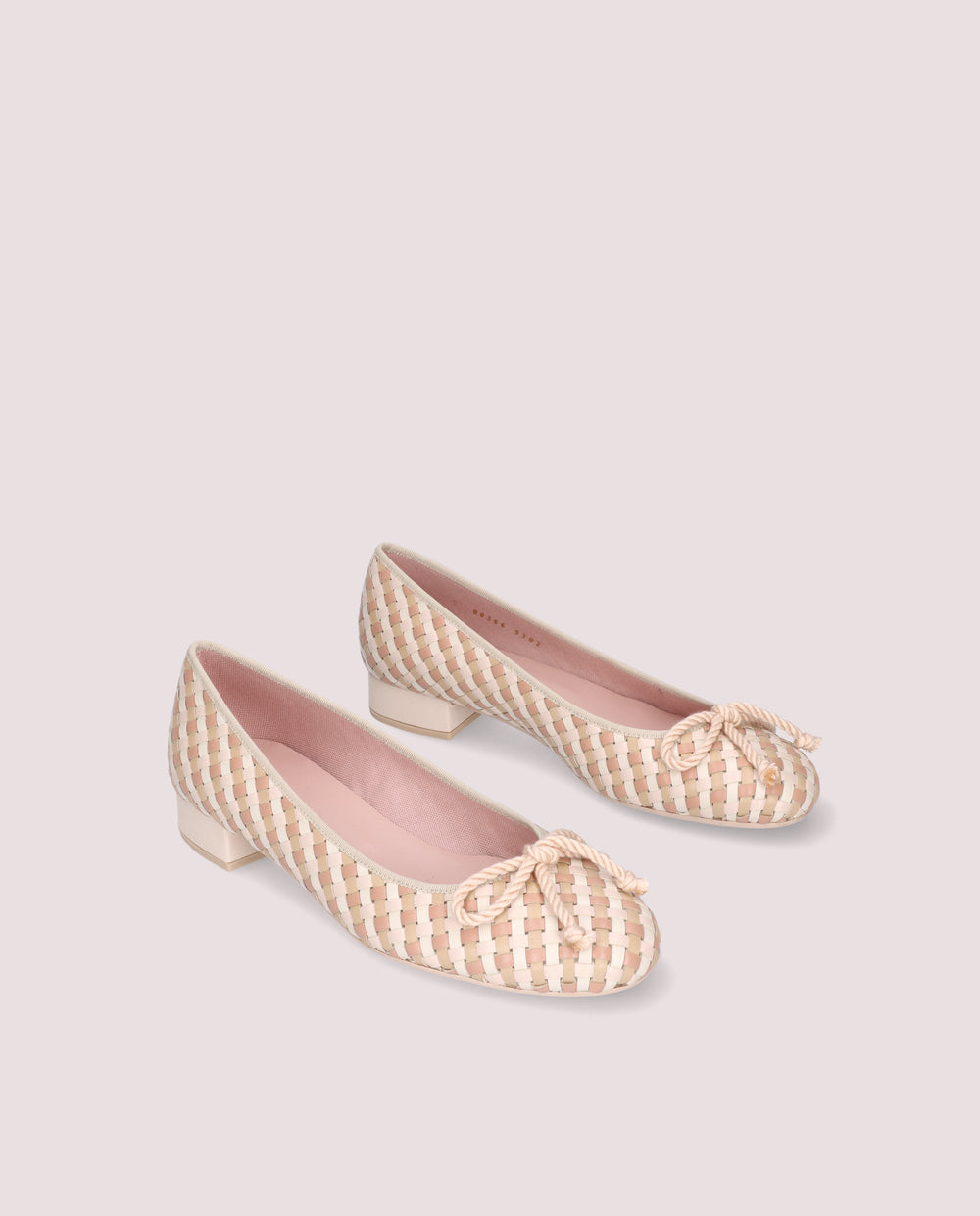 Gretschen PINK LEATHER Ballet Flats